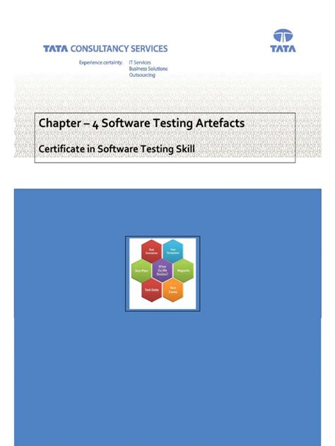 chapter 4 software testing artifacts v1 1 pdf software testing use case