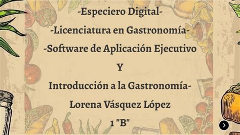 Especiero Digital Lorena Vásquez López 1B