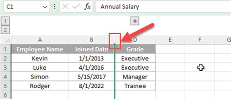 how to hide columns in excel 5 easy methods master data skills ai