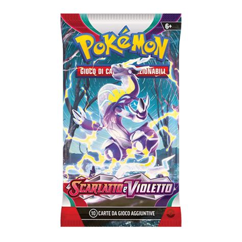 Pokémon Scarlatto Violetto Bustina da 10 carte Fanta Universe