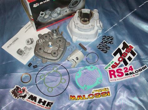 Kit 50cc Ø40mm MALOSSI MHR aluminum 10mm axis minarelli horizontal
