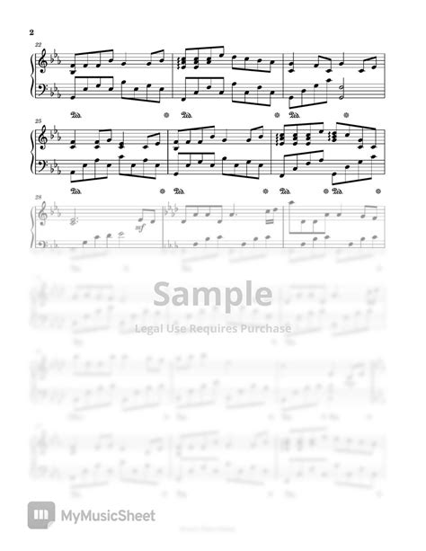 Path Of The Wind From My Neighbor Totoro Anime Song Sheets By