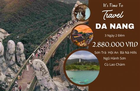 3 Ngày 2 Đêm Sơn Trà Ngũ Hành Sơn Hội An Bà Nà Hills Cầu Vàng