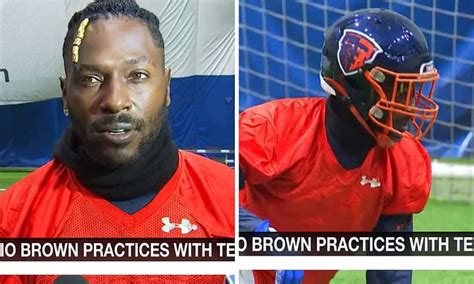 Antonio Brown Joins The Albany Empire Practice As Owner Gears Up To