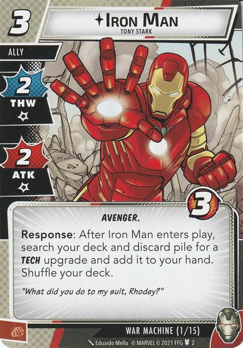 Iron Man MarvelCDB