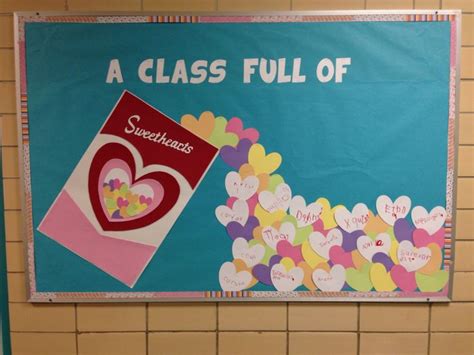 A Class Full Of Sweethearts Valentine S Day Bulletin Board