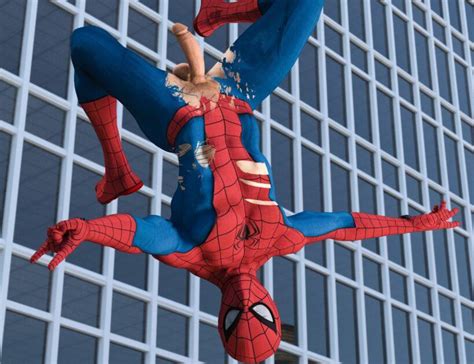 Male Celebs Sweetcheeks Inc Spiderman Naked