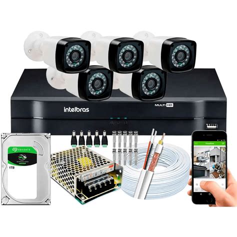 Câmeras Hd Dvr Intelbras Mhdx Full Hd KaBuM