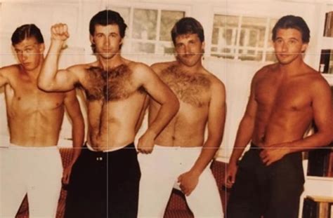 Alec Baldwin Posts Astonishing Shirtless Throwback Alongside Famous Brothers Photo