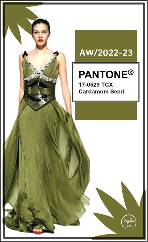 Pantone 2022 2023 Aw London Fw Color Palette Quiet Shade Reyhan S D S