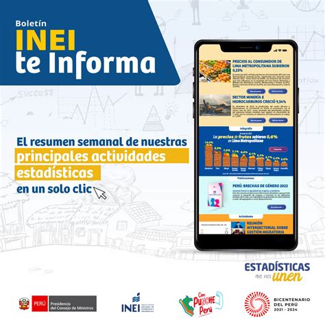 INEI Perú on Twitter Como cada domingo presentamos el resumen