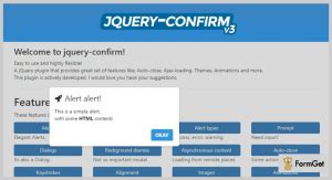 5 Best JQuery Alert Plugins Free And Paid FormGet