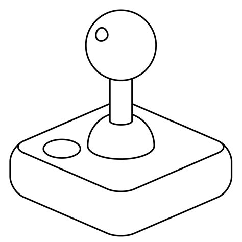 Joystick Emoji Coloring Page Colouringpages