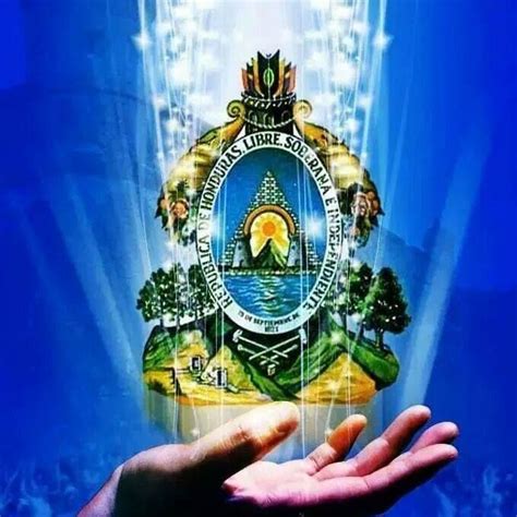 Partes Del Escudo Nacional De Honduras