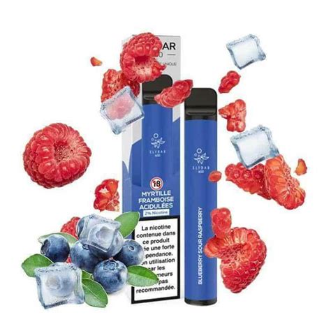 ELF BAR 600 BLUEBERRY SOUR RASPBERRY Doumani