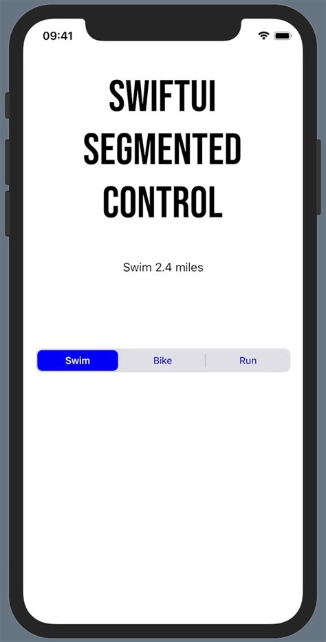 creating a segmented control in swiftui — stephen feuerstein