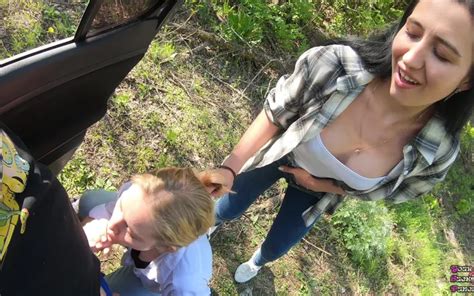 Threesome Blowjob Handjob And Cum Kiss By YSP Studio Faphouse