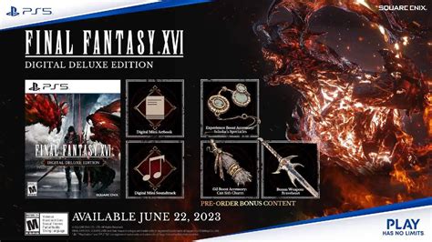 Pr Venda De Final Fantasy Xvi Est Dispon Vel Na Ps Store