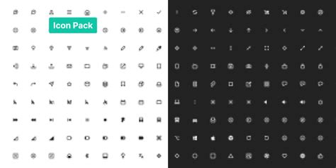 Icon Pack Light And Dark Community Figma Community