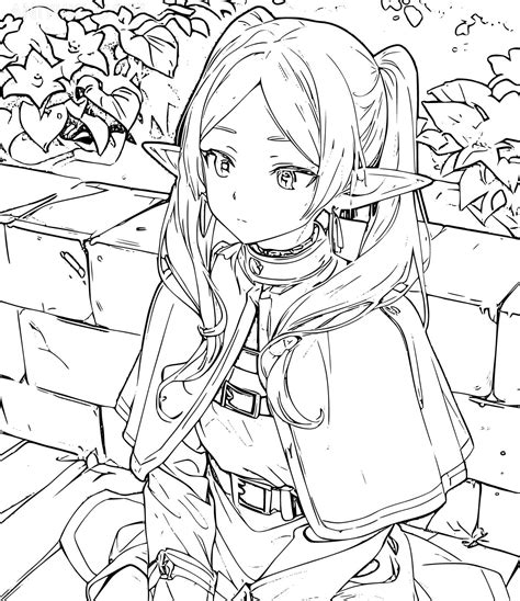 葬送のフリーレン ぬり絵 AniYuki