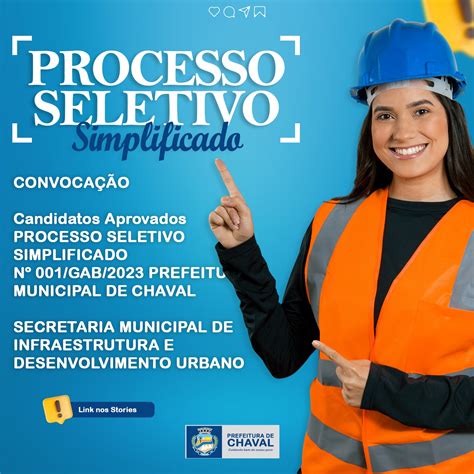 CONVOCAÇÃO CANDIDATOS APROVADOS PROCESSO SELETIVO SIMPLIFICADO Nº 001