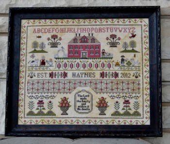 Haynes Sampler The Chart Annie Beez Folk Art