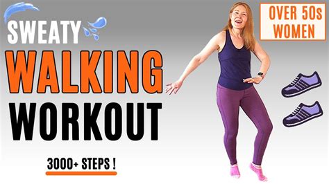 SWEATY LOW IMPACT INDOOR WALKING WORKOUT For Women Over 50 Lively