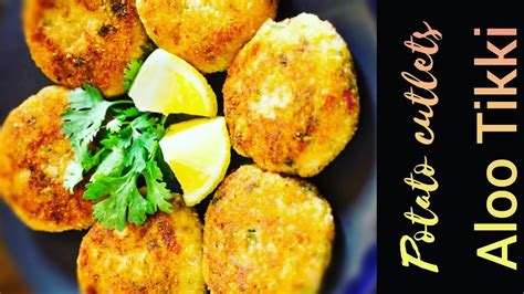 Aloo K Kebab Potato Cutlets Crispy Aloo Tikki Recipe YouTube