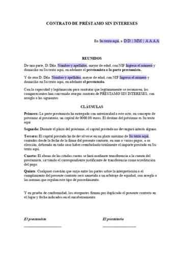 Guía para Realizar Declaración de Préstamo sin Intereses Vivir sin Deudas
