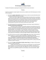 Psy Module Five Milestone Template Docx Psy Module Five