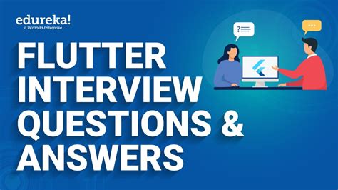 Flutter Interview Questions And Answers Flutter Developer Interview Questions Edureka Youtube