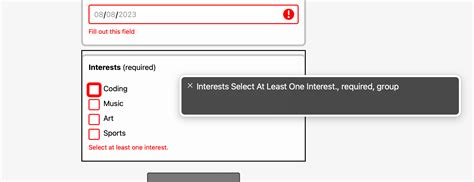 Progressively Enhanced Form Validation Part Validating A Checkbox