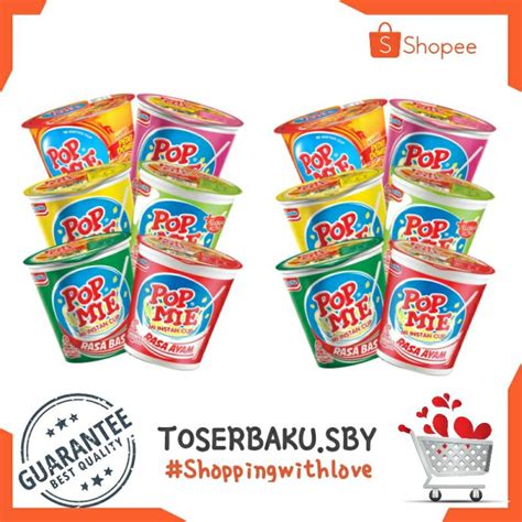 Jual Pop Mie 75 G All Variant 75g Mie Instant Mie Kuah Mie Seduh