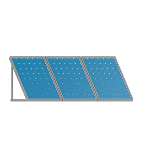 D Isolated Solar Panel Production Png
