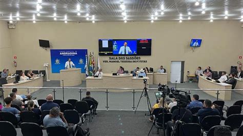 Câmara de Andradina aprova três projetos em Sessão Ordinária