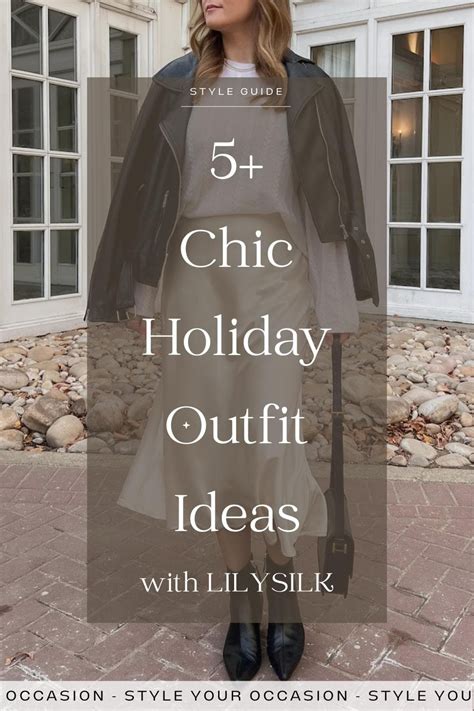 Chic Holiday Outfit Ideas My Honest Lilysilk Review