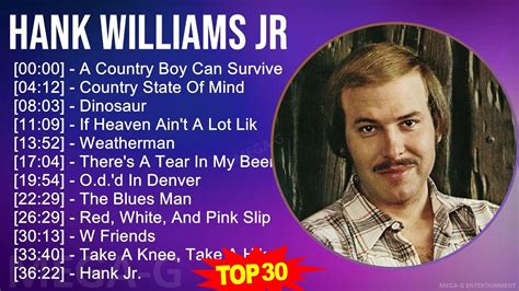 H A N K W I L L I A M S J R MIX Greatest Hits 1950s Music Top