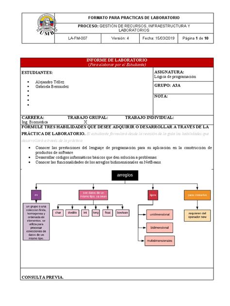 guia 7 pdf estructura de datos de matriz c sharp lenguaje de programación