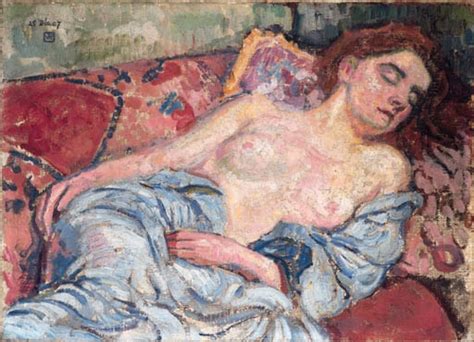 Théo Van Rysselberghe Nu au divan MutualArt