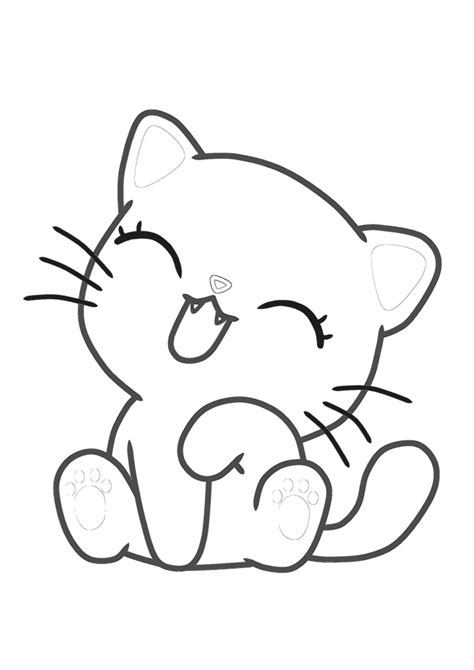 Ausmalbilder Einhorn Katze Coloring And Drawing