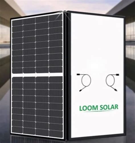 550WP LOOM SHARK Solar Panels 550W 24V MONO PERC HALF CUT At Rs 8800