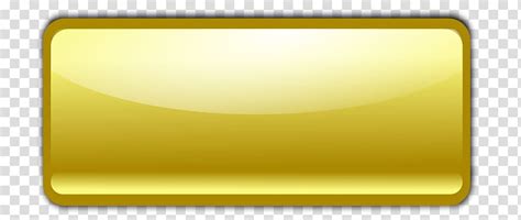Gold Button Lottery Ticket Template Transparent Background PNG