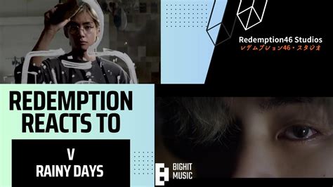 V Rainy Days Official MV Redemption Reacts YouTube