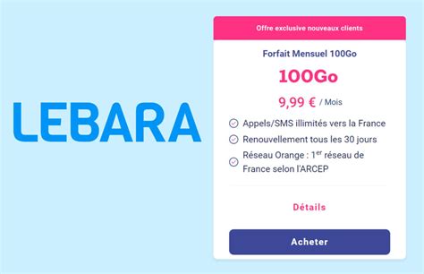 Ce forfait mobile de 100 Go sur le réseau Orange est sans doute le