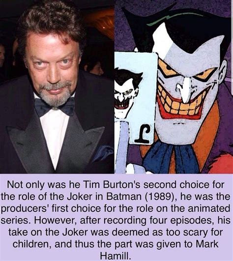 Tim Curry Was Almost The Voice Of The Joker Marvel Fan Marvel Dc