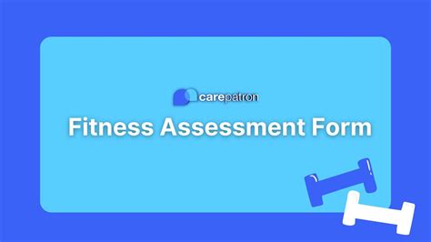 Fitness Assessment Form YouTube