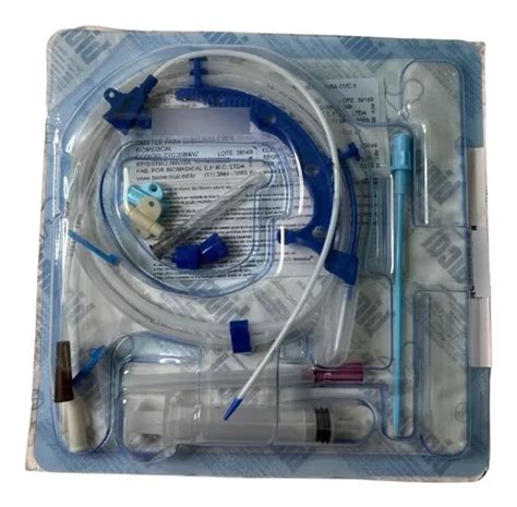 Cateter Duplo Lumen 7frx20cm Cvc Ii Subclavia Frete grátis