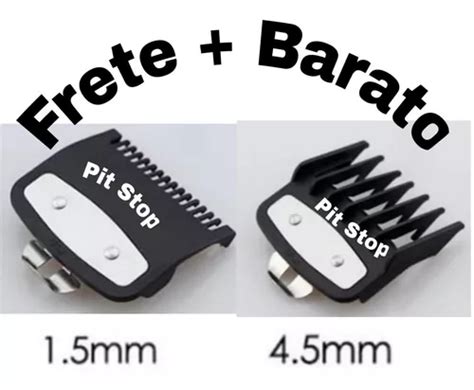 Kit 2 Pentes Disfarce Degradê Máquinas Kemei 0 5 E 1 5mm Top