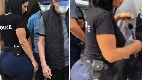 French Policewoman With ‘kim Kardashian Butt Goes Viral Video