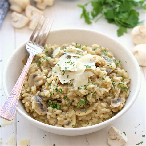 Easy Mushroom Risotto Recipe Cart
